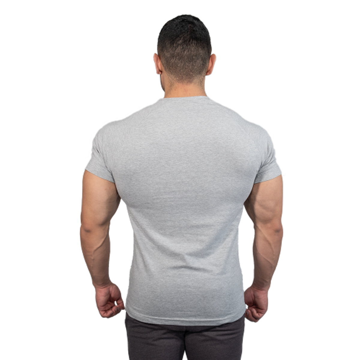 Better Bodies Gym Tapered Tee, grå t-skjorte fra Better Bodies Men ...